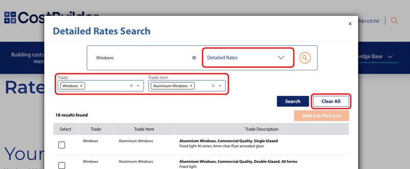 How to use the Pick List